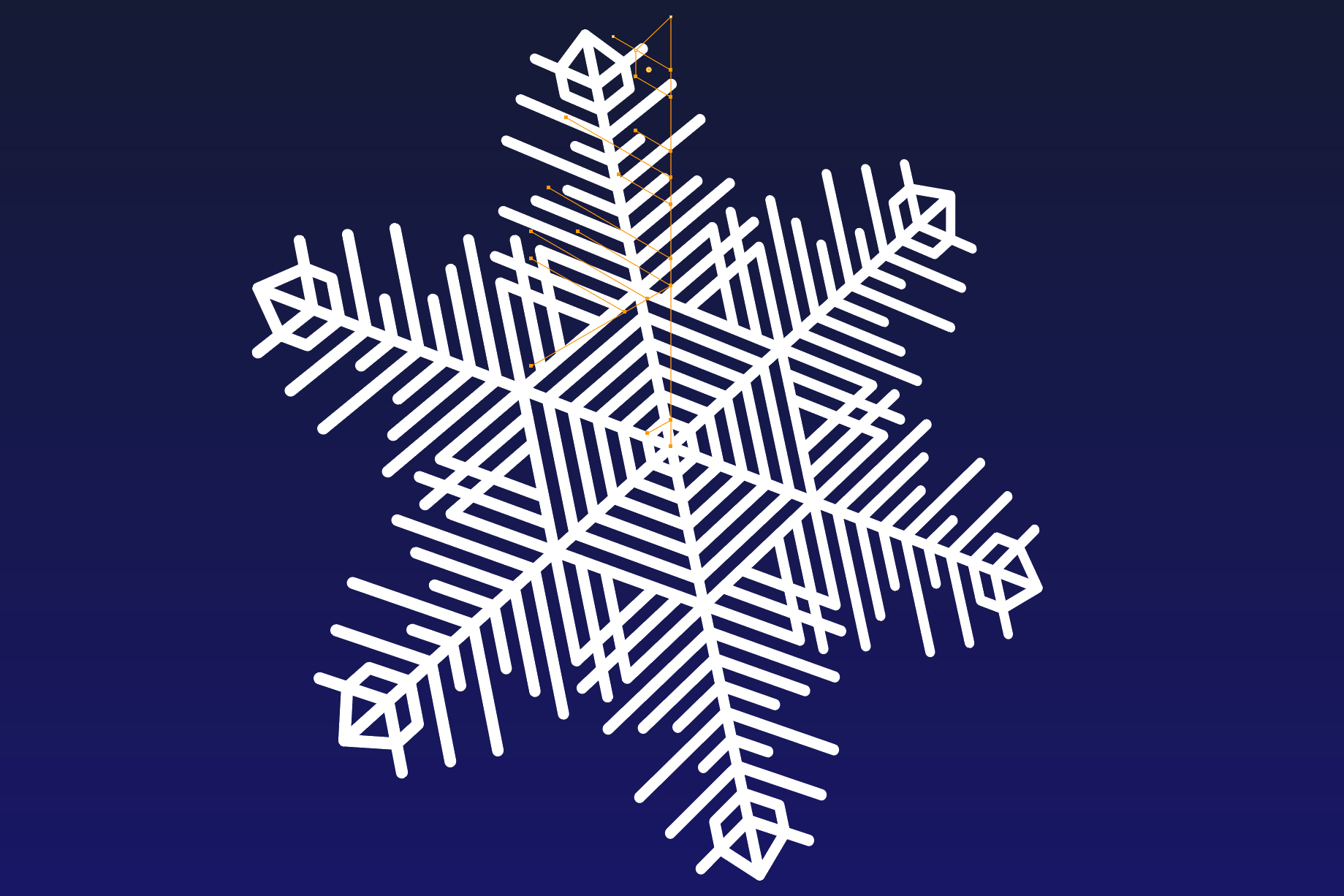 Drawing A Perfect Snowflake In Illustrator A Article