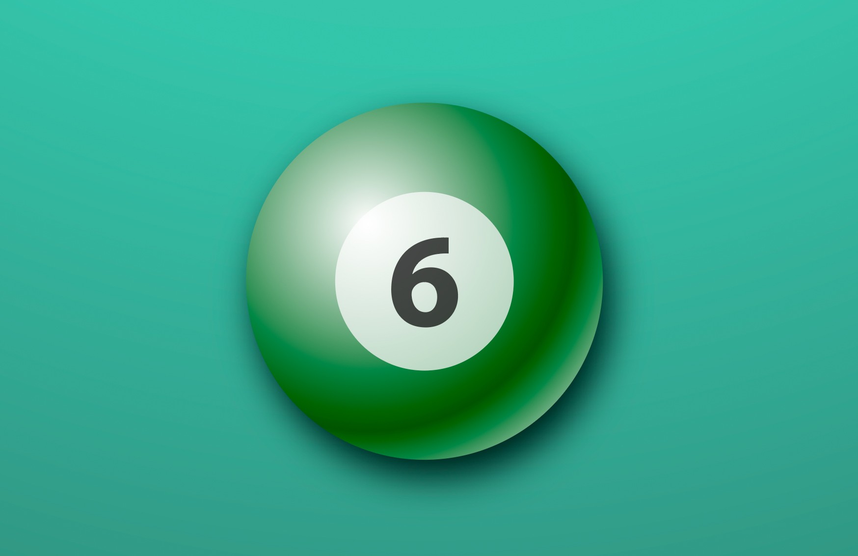 Turning a Sphere into a Colorful Pool Ball in Adobe Illustrator, a deke ...