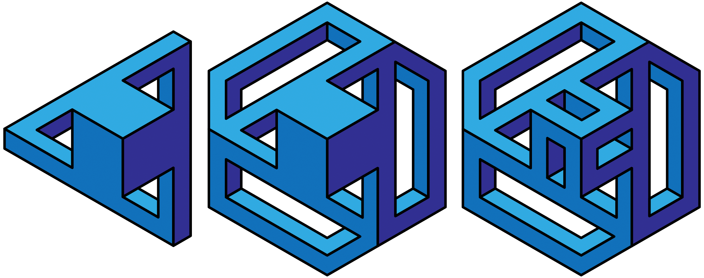 Drawing an Impossible Hex Object in Adobe Illustrator, a deke.com article