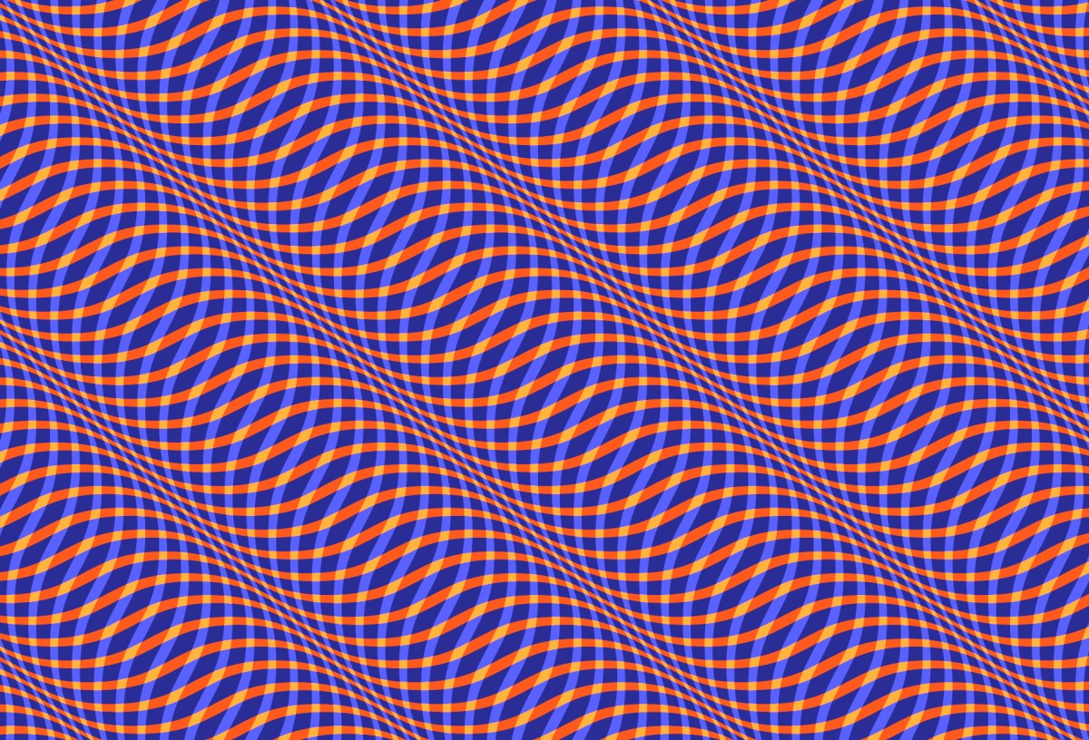 Op Art Experiment 3a: Volumetric waves, a deke.com article