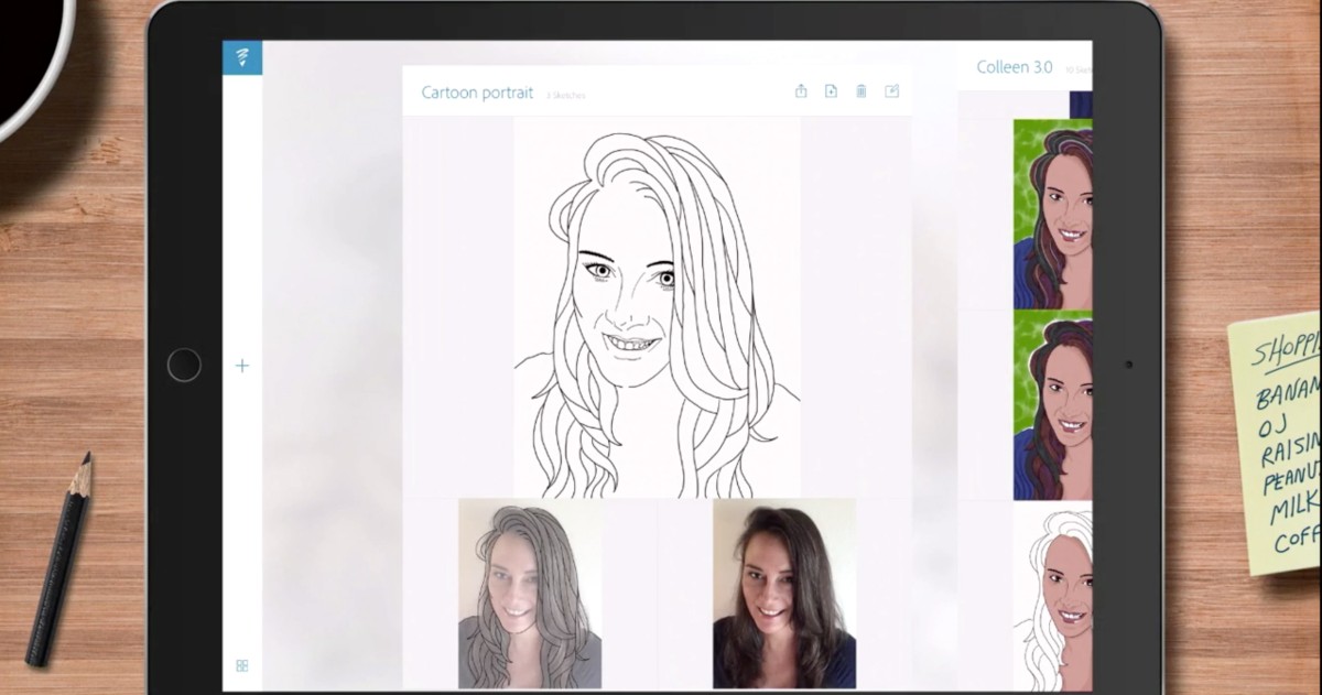 Painting with Blend and Combine in Adobe Sketch, a deke.com article