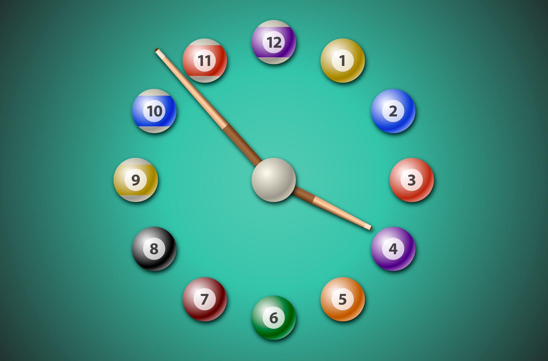 Drawing a Pool Cue in Illustrator, a deke.com article