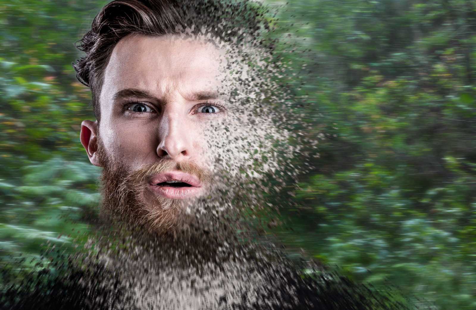 The Marvel Disintegration Effect in Photoshop, a deke.com article